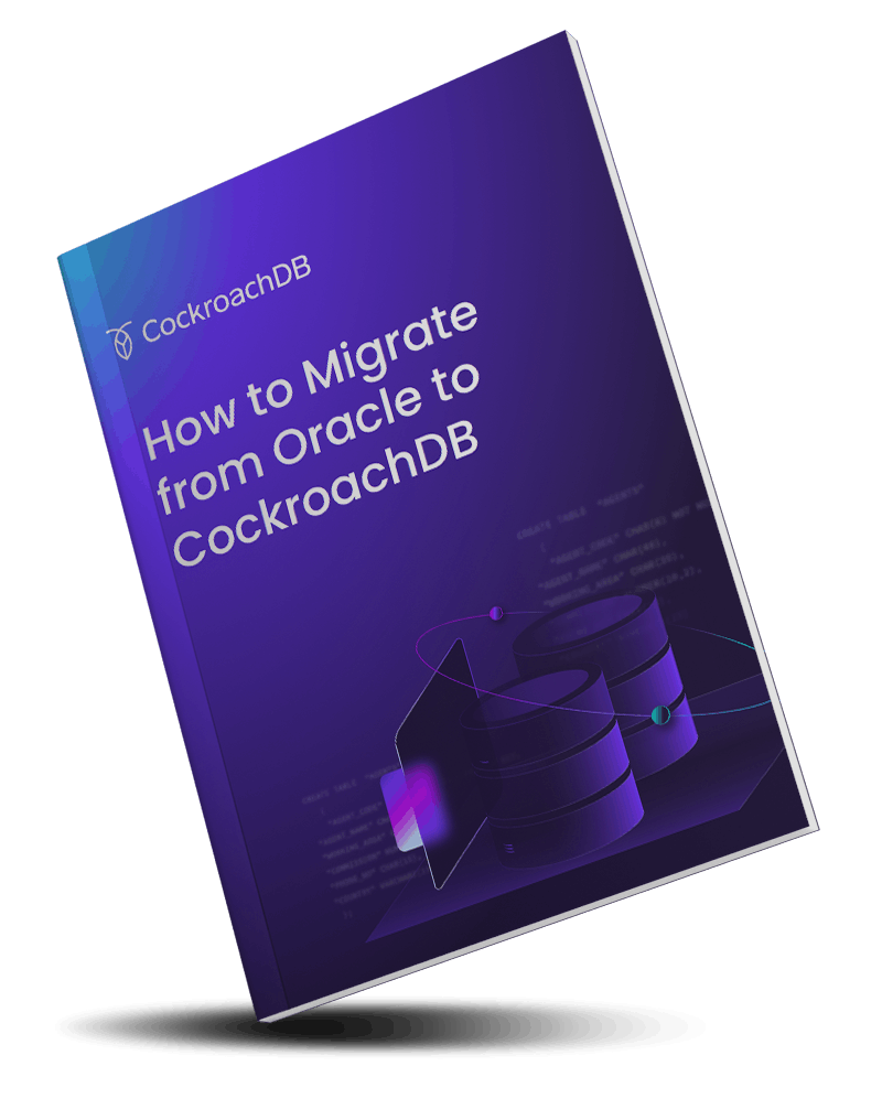 Comparing Cockroachdb And Postgresql 6032